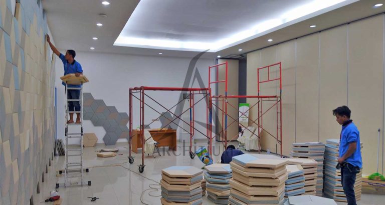 Desain Akustik dan Pemasangan Panel Akustik Auditorium